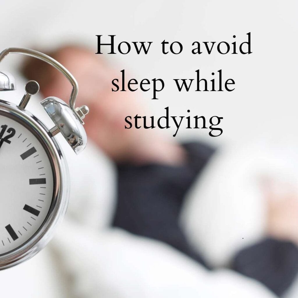 How to avoid sleep while studying - Vidhyanjali Academy School