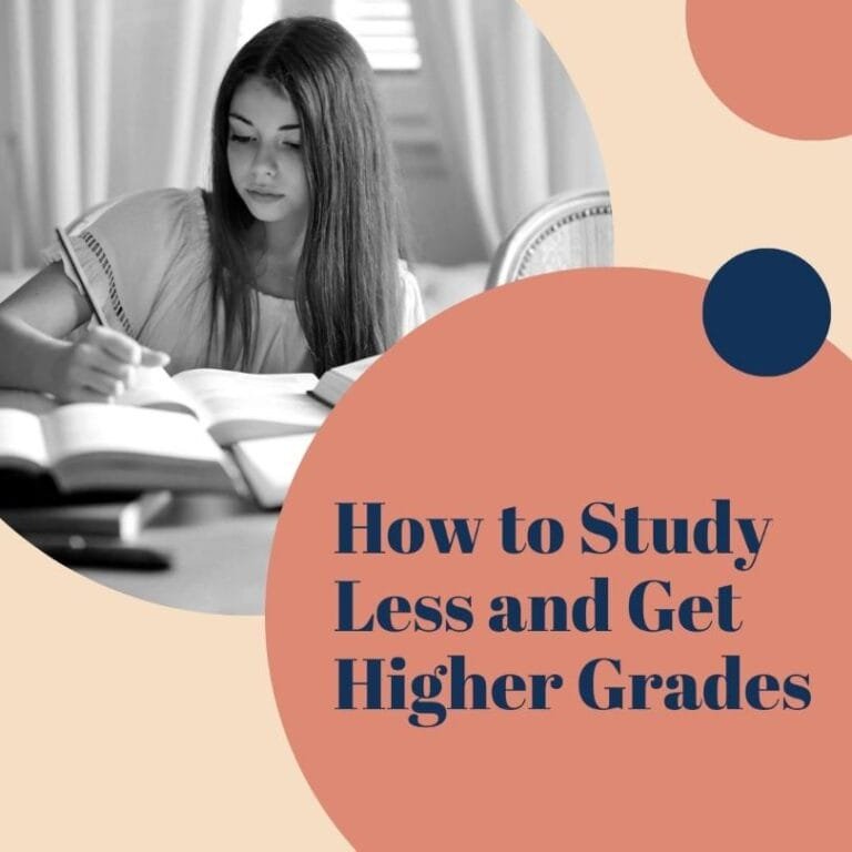 How to Study Less and Get Higher Grades - Vidhyanjali Academy School
